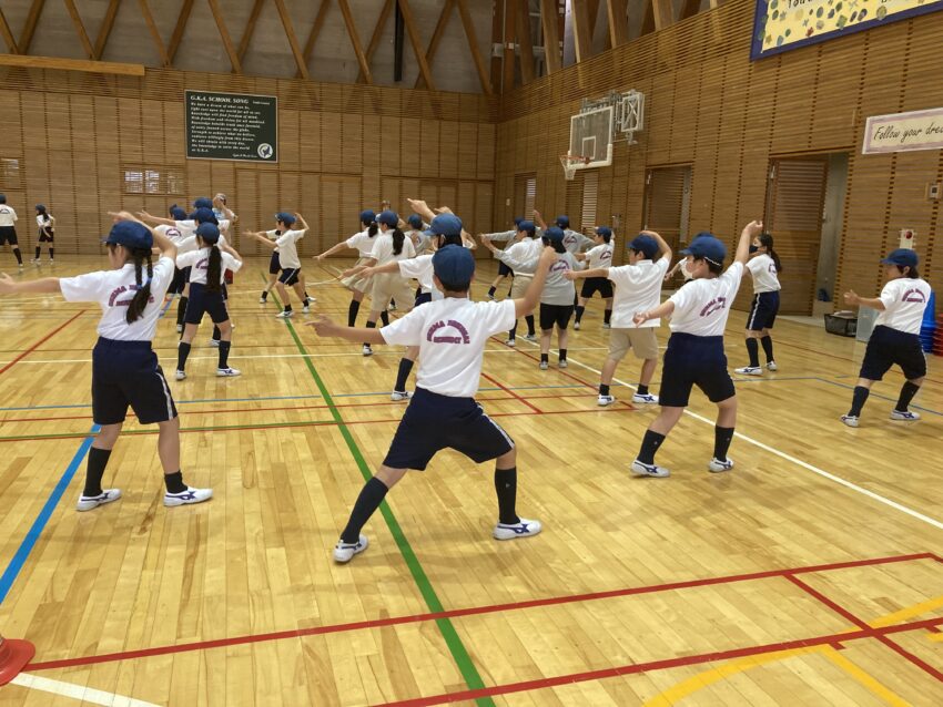 Grade 4: Sports Day Practice・4学年 スポーツデーの練習 | ぐんま国際アカデミー